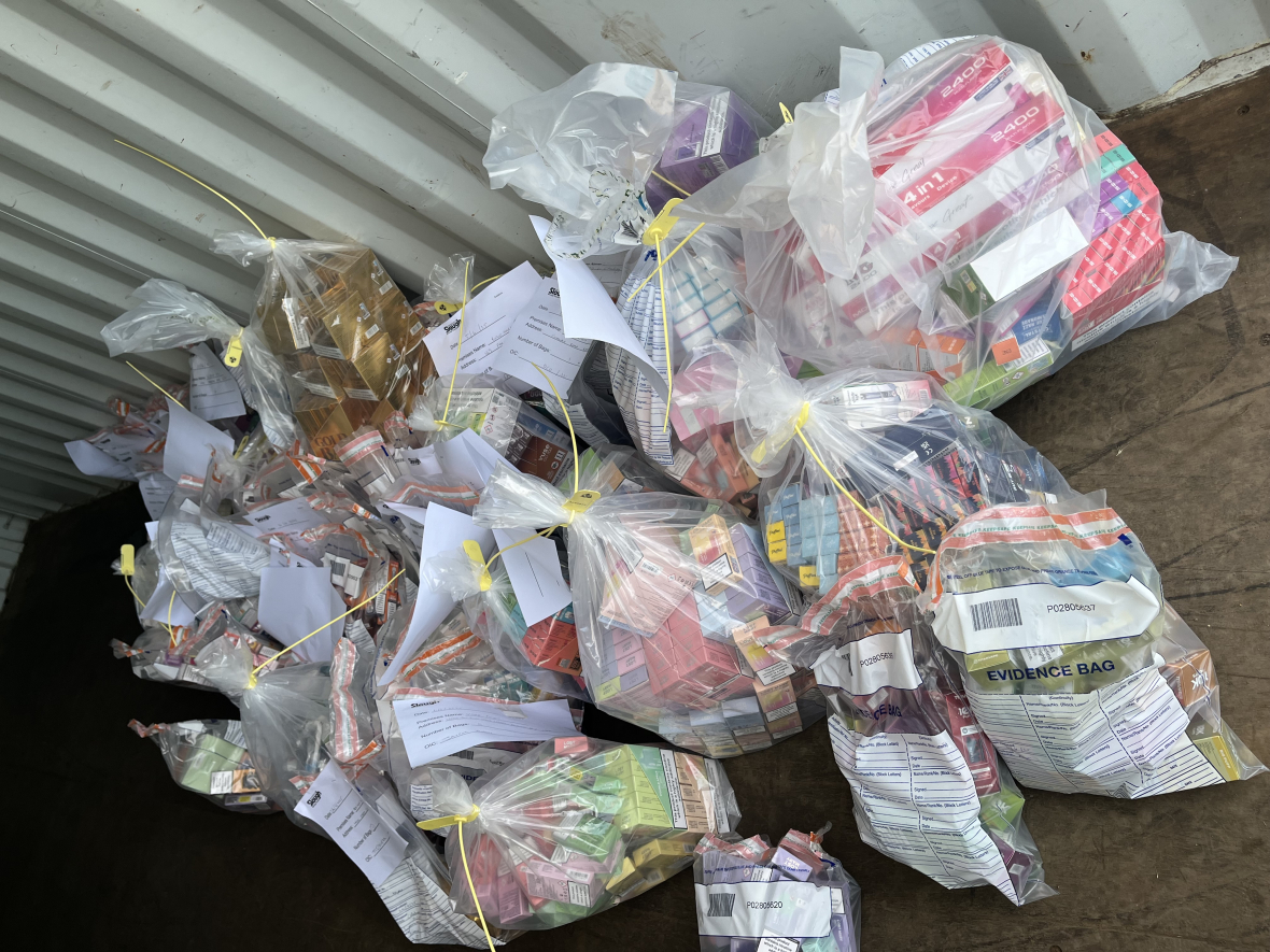 Thousands of single use vapes seized – Slough Borough Council