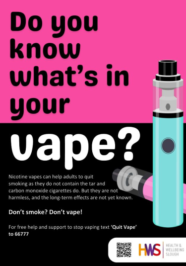 New stop vaping service for teens now available in Slough – Slough Borough Council